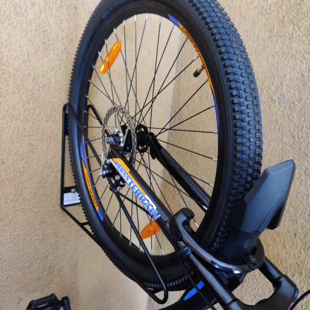 Wall Mount Bike Rack - Pack of 02 - Cycle Stands India